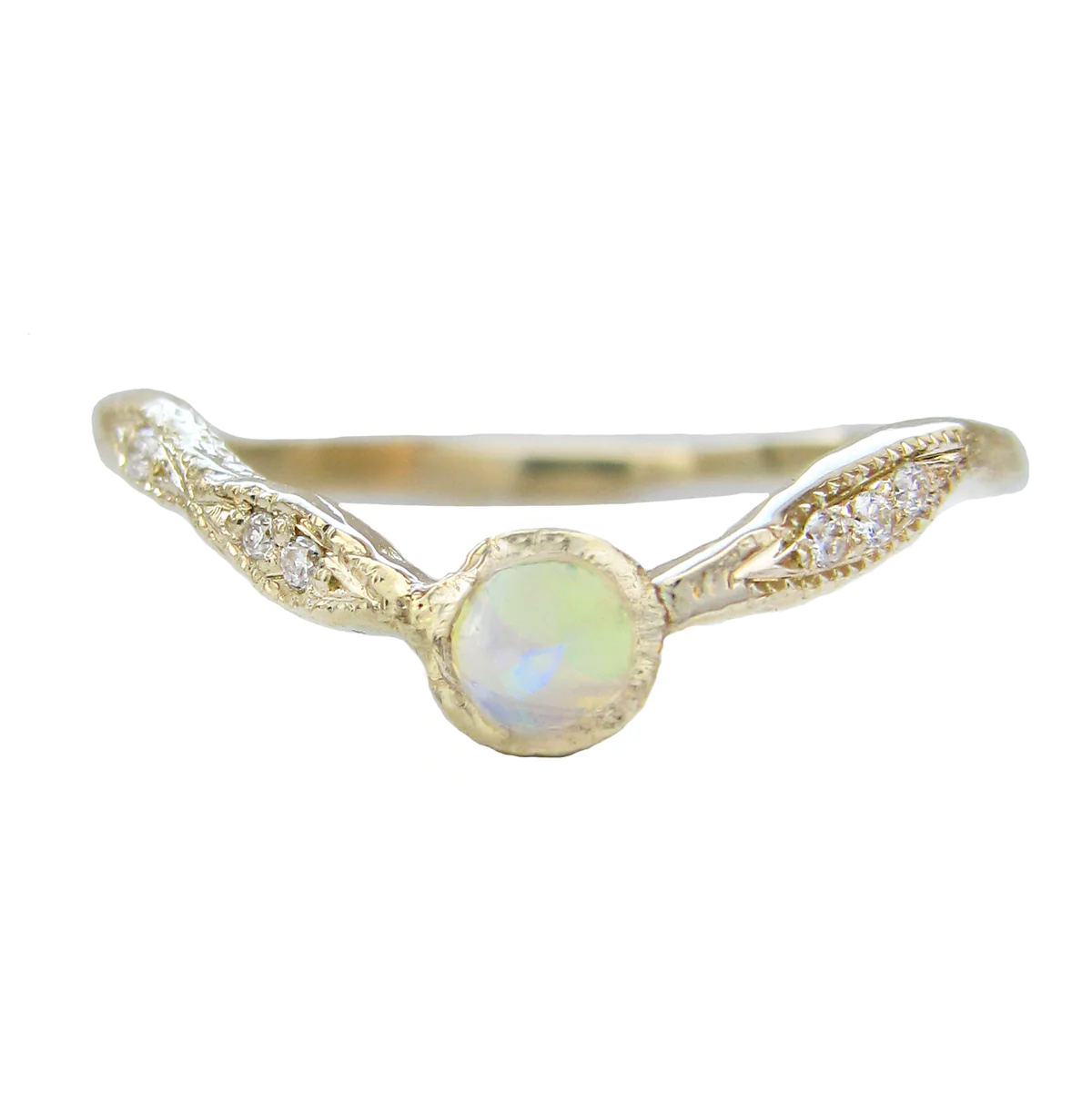 Lookout Point Opal Ring – Silverado Gallery