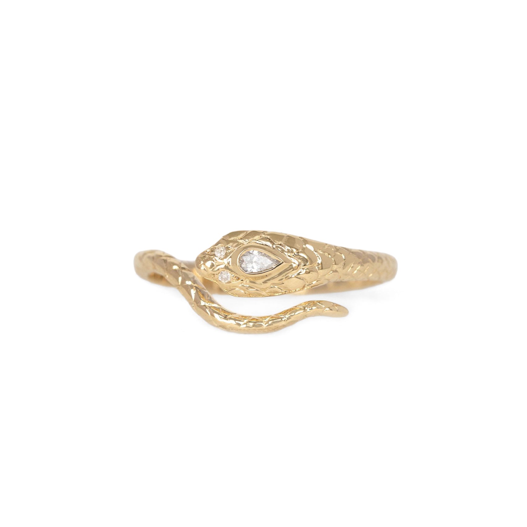 Cobra Diamond Ring – Silverado Gallery